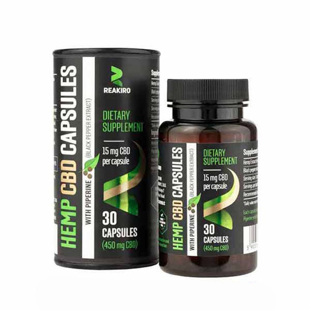 Reakiro Hemp CBD Capsules — Review