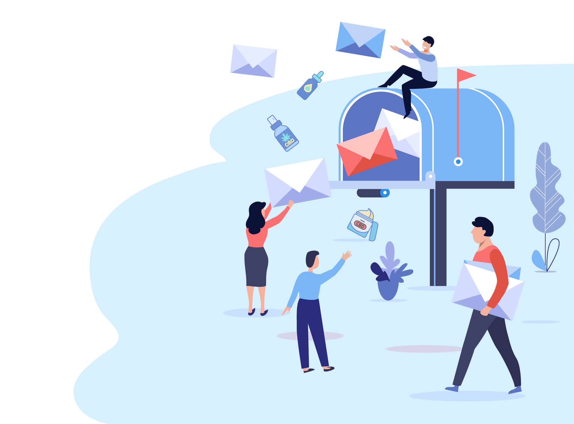 How Does Mailforwarding Work for CBD Oil?