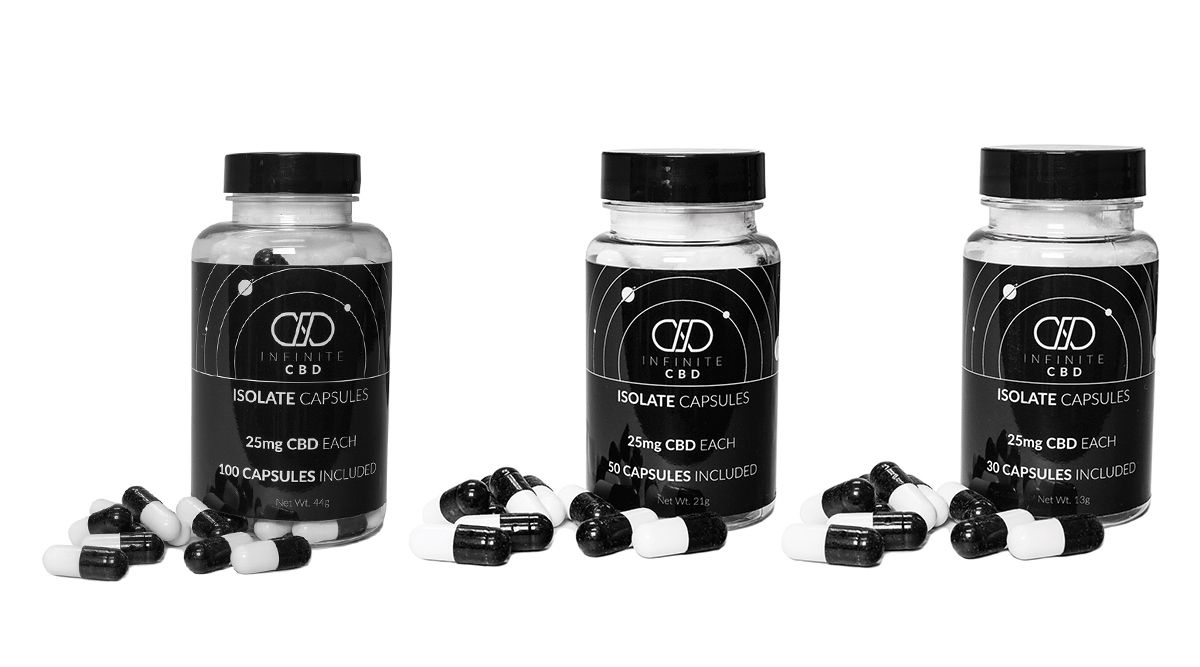 Infinite CBD Pure CBD Isolate Capsules — Review