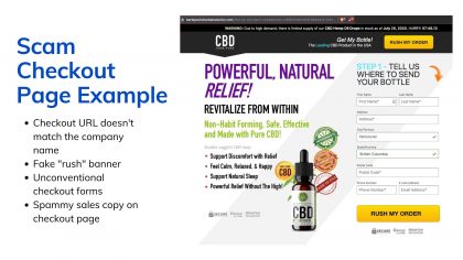 Scam CBD Companies You Should Probably Stay Away From