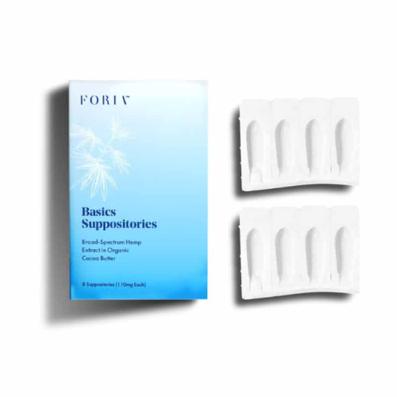 Supositorios básicos Foria - Daily CBD – Español